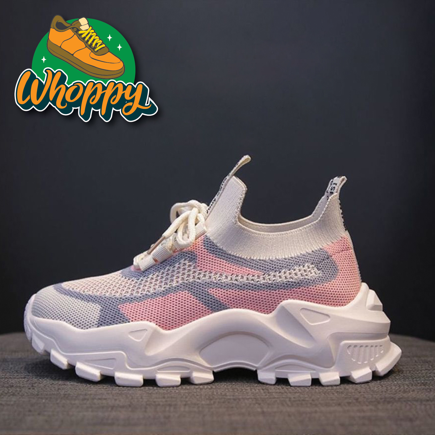 Whoppy Sepatu Sneakers Wanita Import SP21 (FREE BOX) - HALODROPSHIP